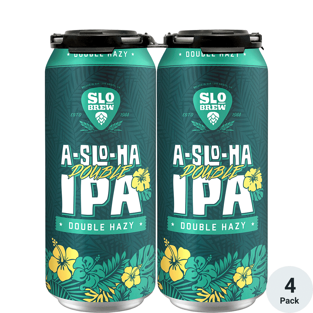 SLO Brew A-SLO-HA Double Hazy IPA | Total Wine & More
