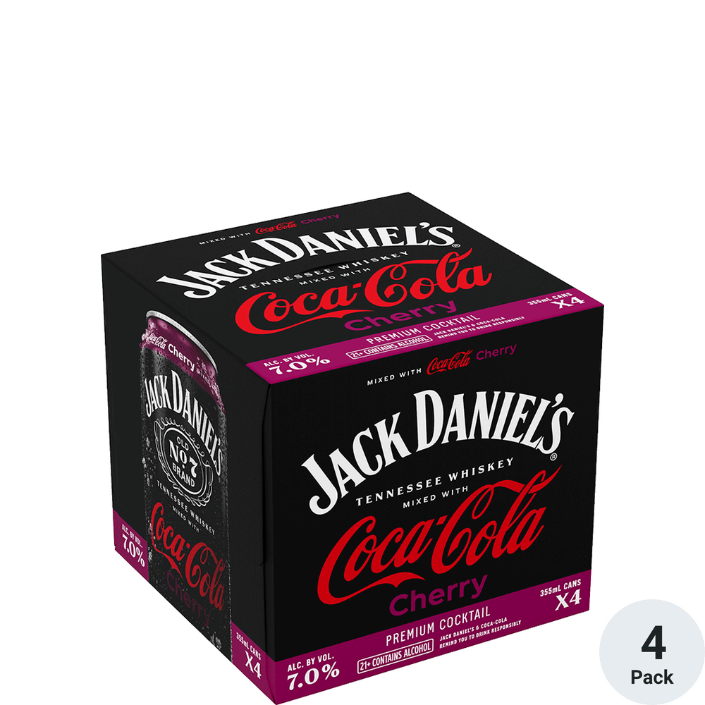 Jack Daniels & Cherry Coca-Cola | Total Wine & More