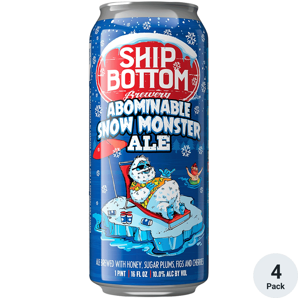 Ship Bottom Abominable Snow Monster | Total Wine & More