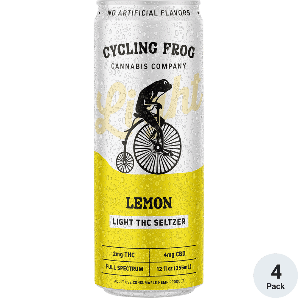 Cycling Frog THC 2mg Lemon Light | Total Wine & More
