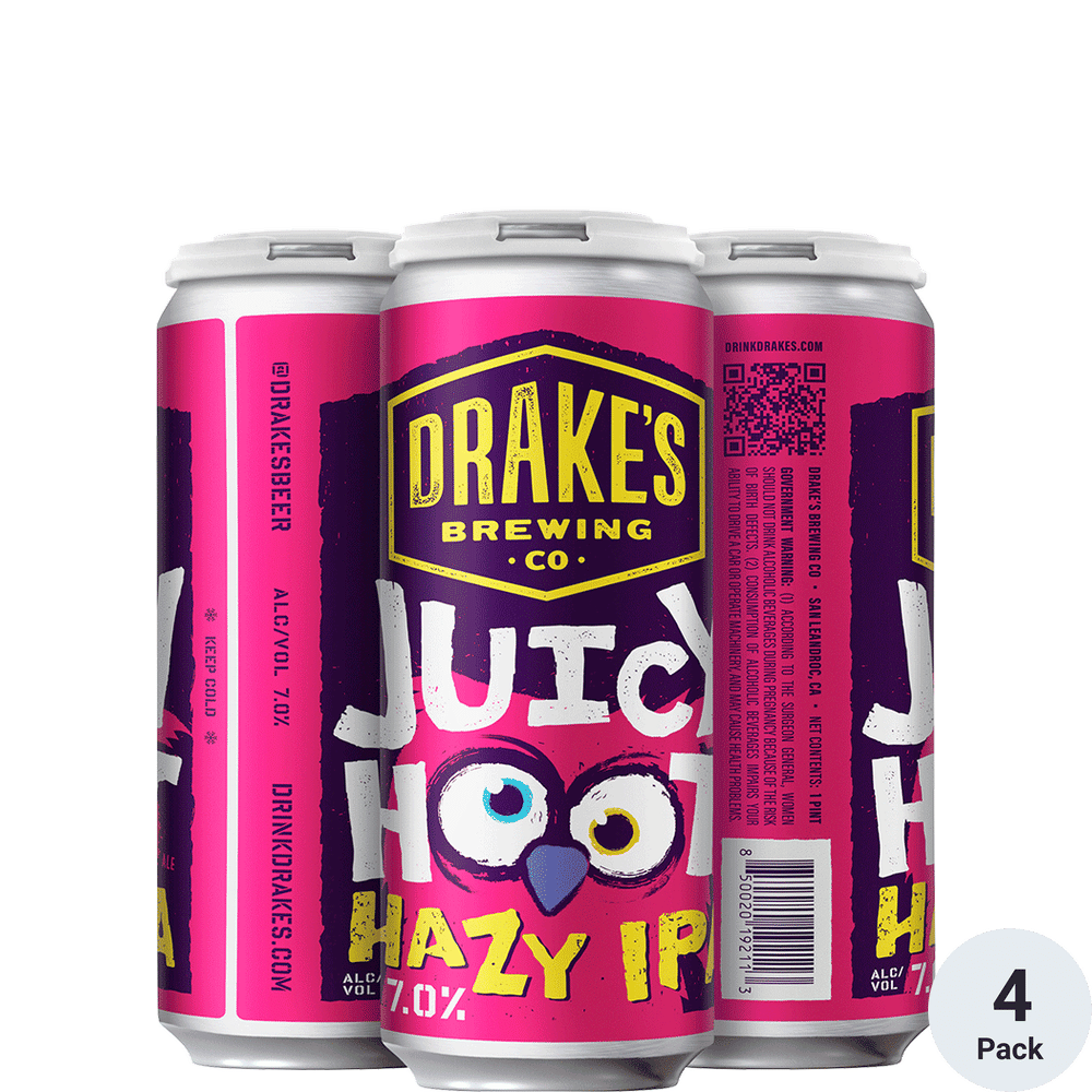 Drake's Juicy Hoot Hazy IPA | Total Wine & More