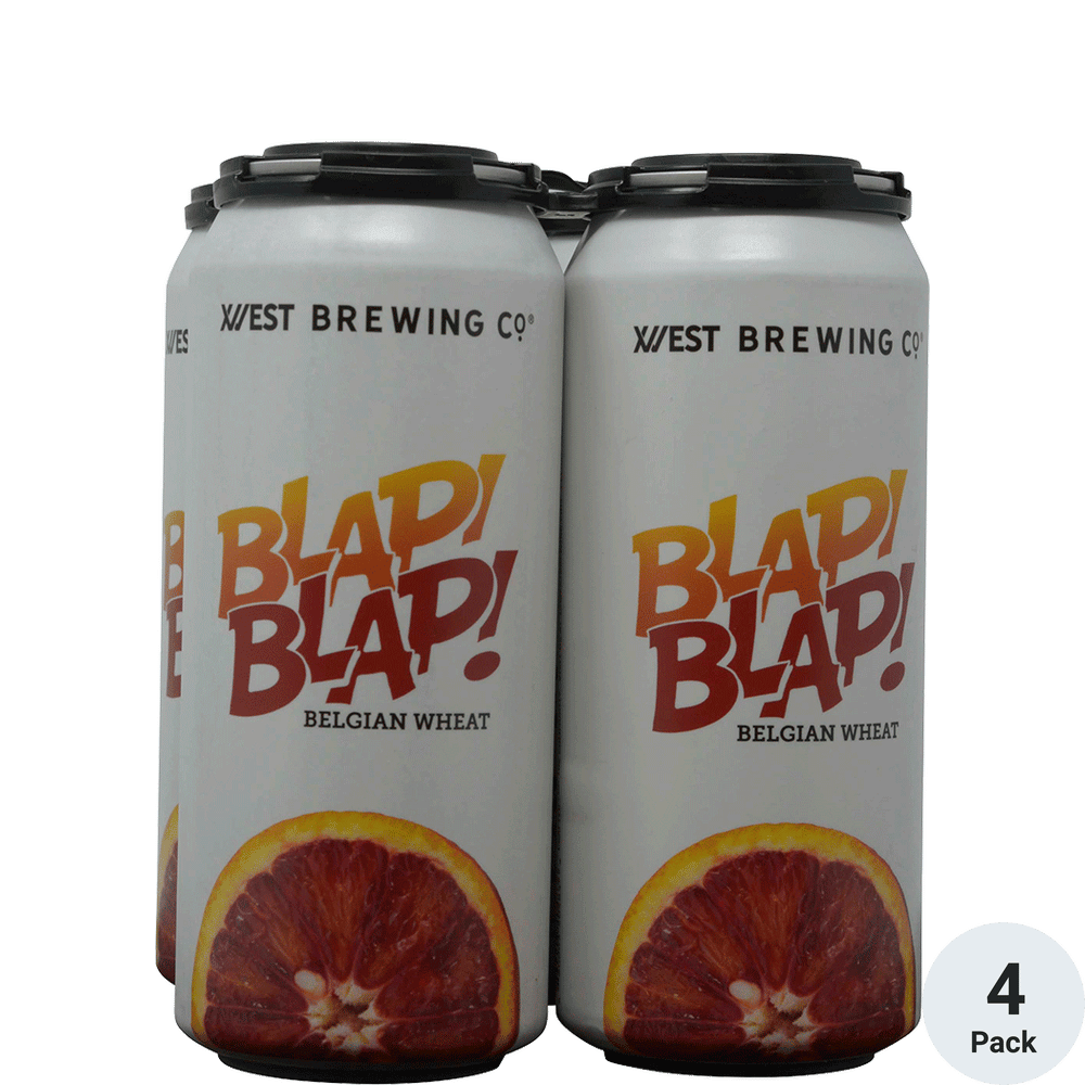 12 West Blap! Blap! Blood Orange Belgian Wheat Ale | Total Wine & More