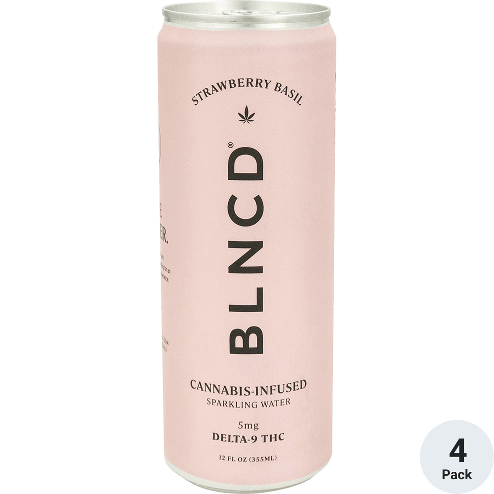 BLNCD THC 5mg Strawberry Basill | Total Wine & More