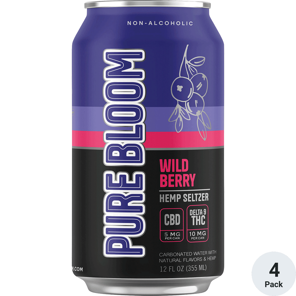 Pure Bloom THC 10mg Wild Berry | Total Wine & More