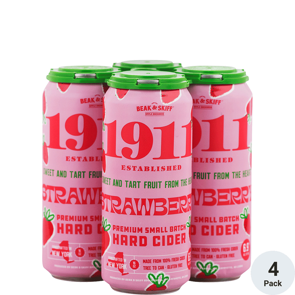 1911 Strawberry Hard Cider | Total Wine & More