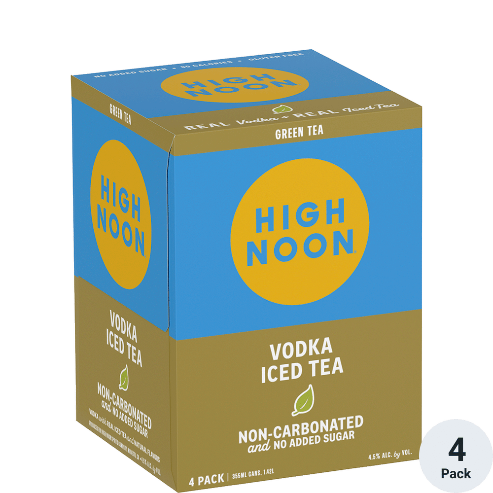 High Noon Vodka Hard Green Tea | Total Wine & More