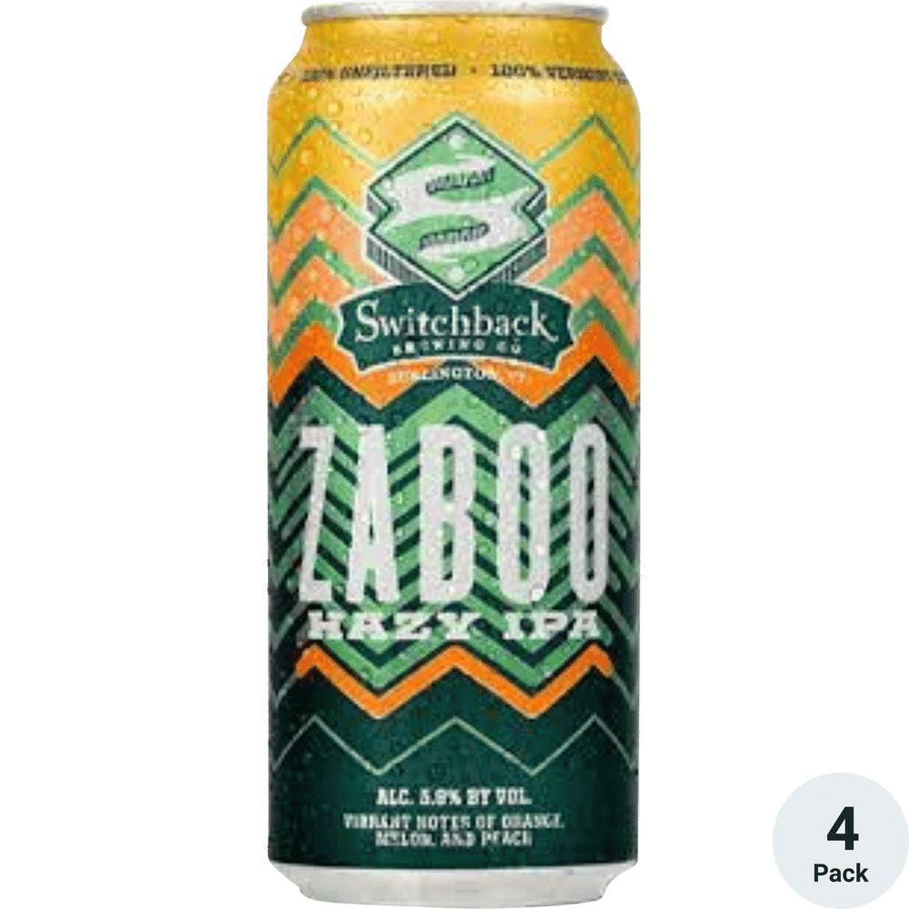 Switchback Brewing Zaboo Hazy IPA | Total Wine & More