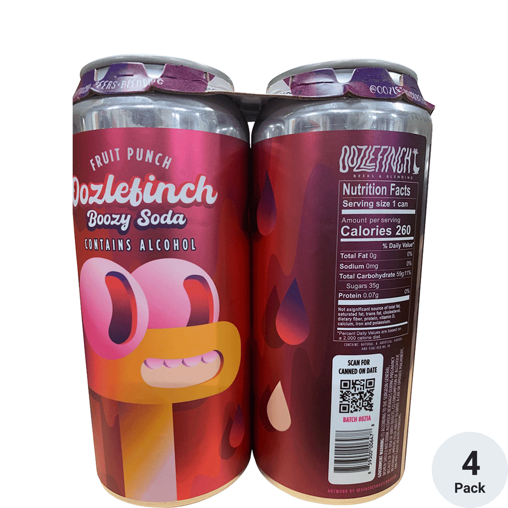 Oozlefinch Boozy Soda Fruit Punch | Total Wine & More