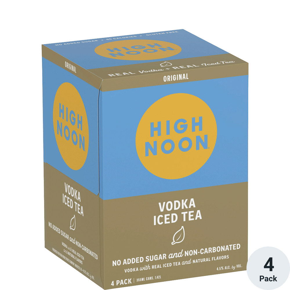 High Noon Vodka Hard Tea Original | Total Wine & More