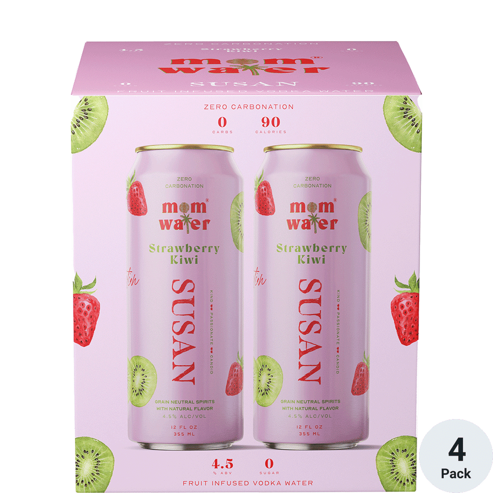 Mom Water Strawberry Kiwi Susan | Total Wine & More