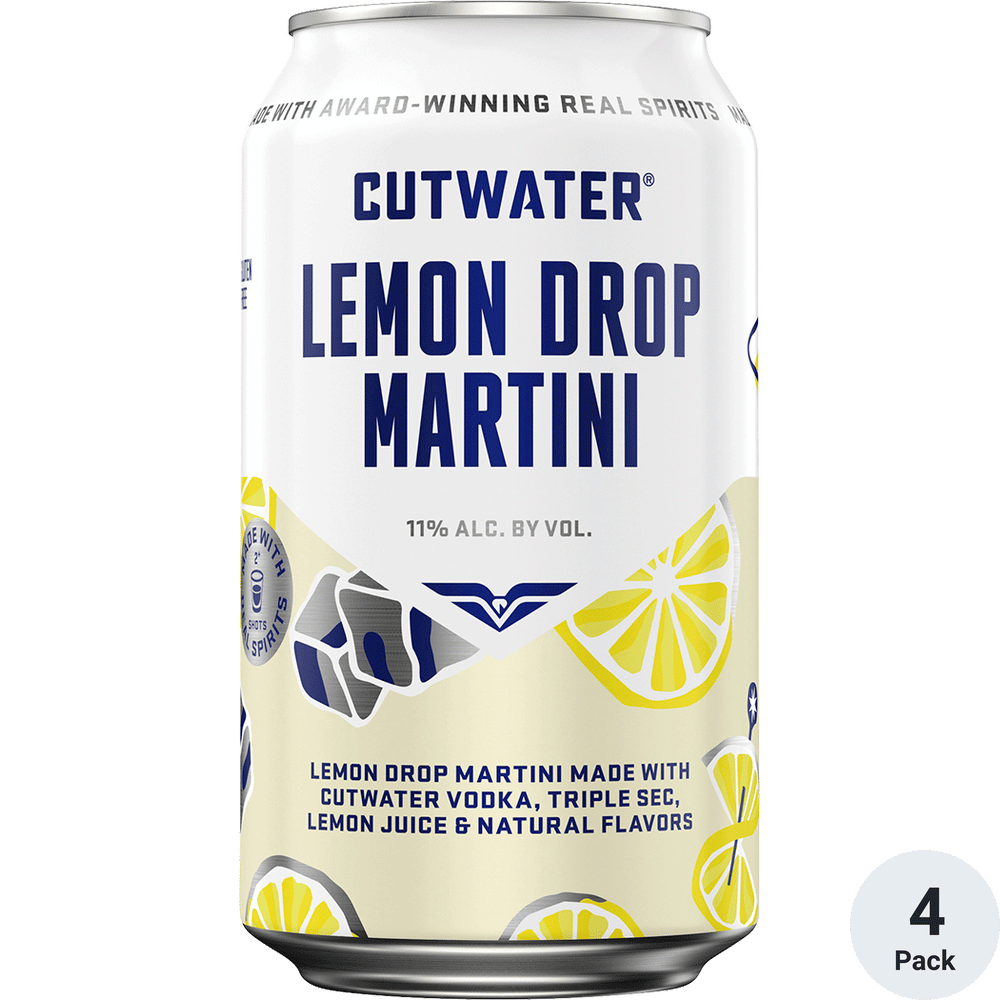 Cutwater Lemon Drop Martini | Total Wine & More