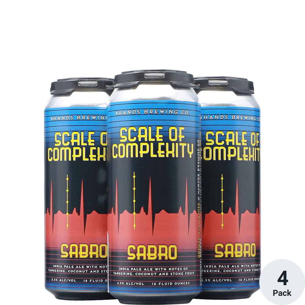 4 Hands Scale Of Complexity | Total Wine & More
