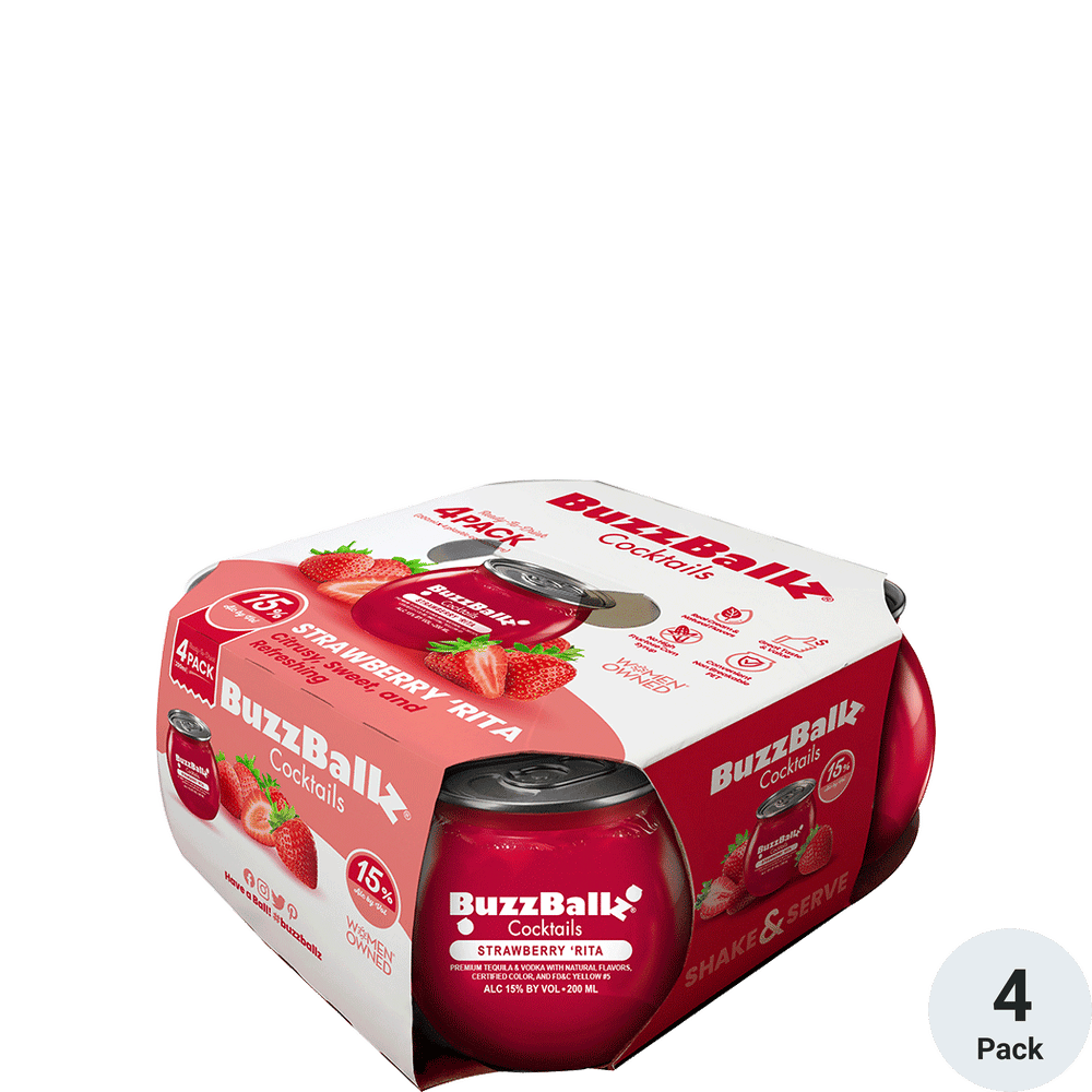 Buzzballz Strawberry Rita Total Wine And More