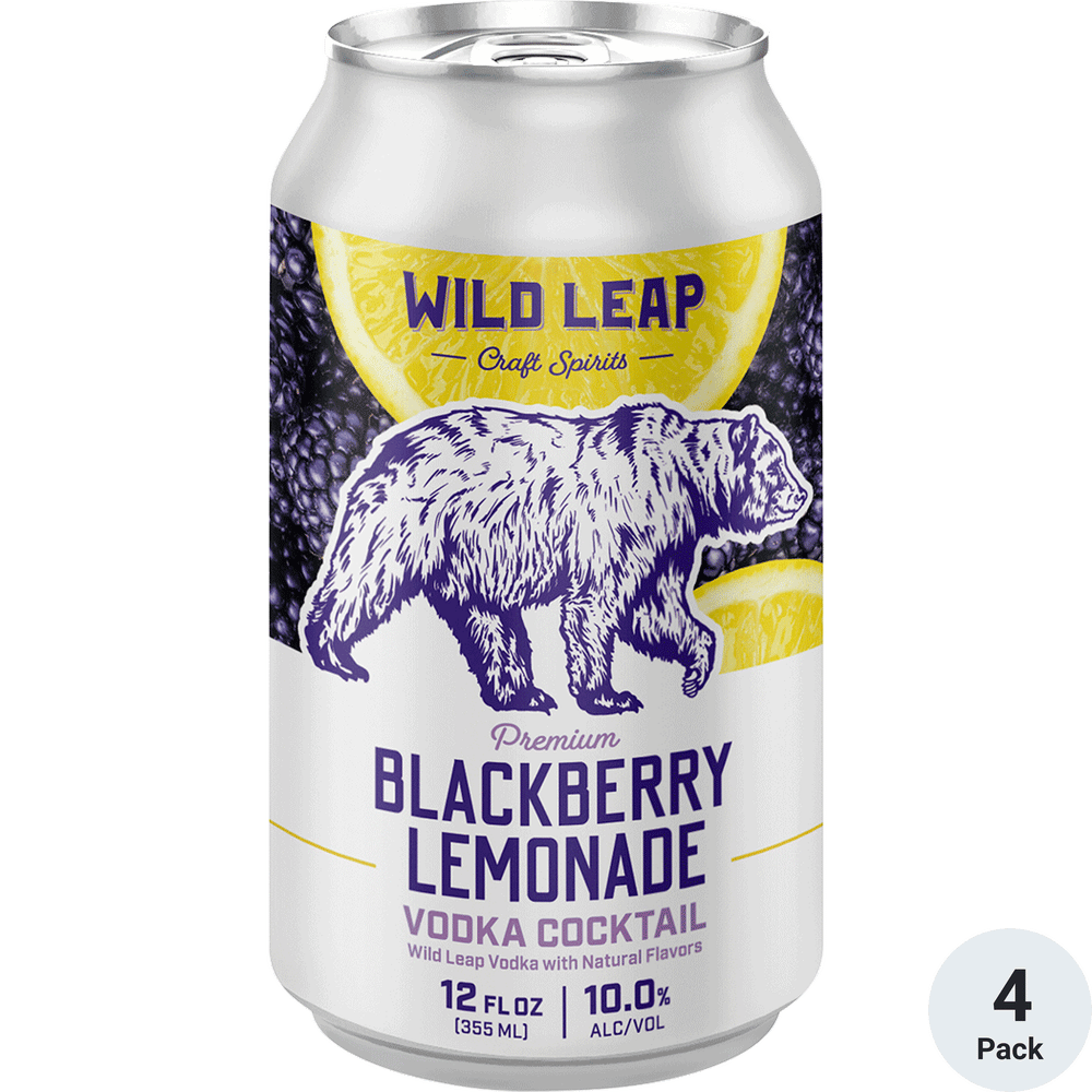Wild Leap Blackberry Lemonade Vodka Cocktail | Total Wine & More