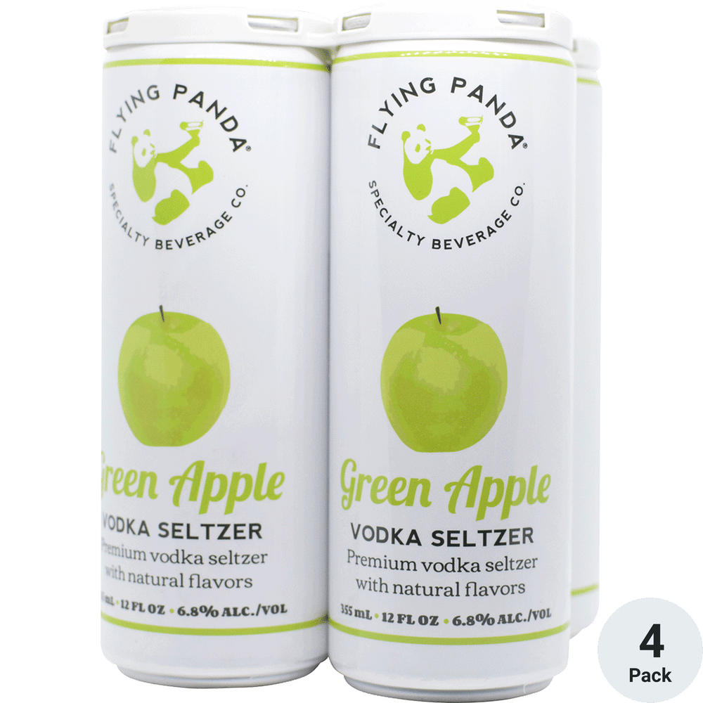 Flying Panda Green Apple Vodka Seltzer | Total Wine & More