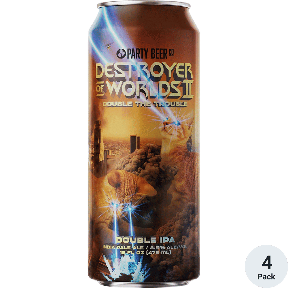 Party Beer Destroyer of Worlds 2 Double IPA | Total Wine & More