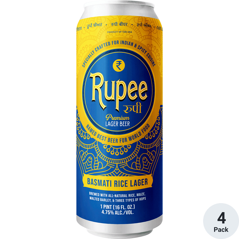 Rupee Beer Basmati Rice Lager | Total Wine & More