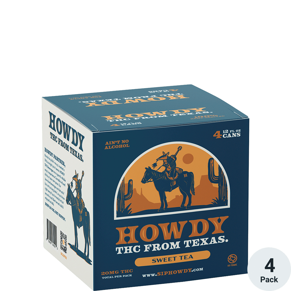 Howdy THC 5mg Sweet Tea | Total Wine & More
