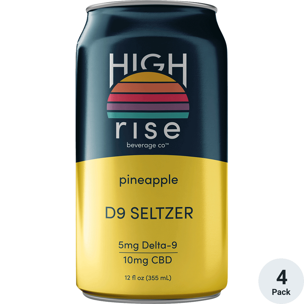 High Rise THC 5mg Pineapple | Total Wine & More