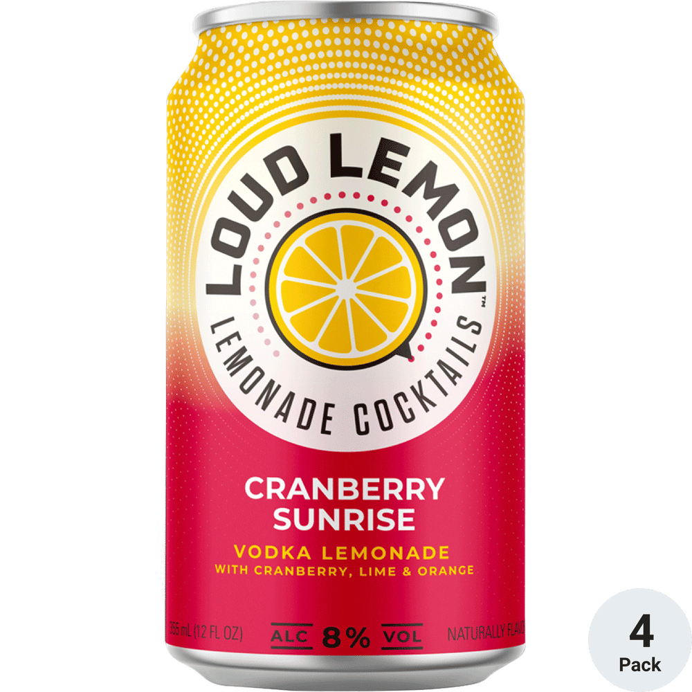 Loud Lemon Cranberry Sunrise | Total Wine & More
