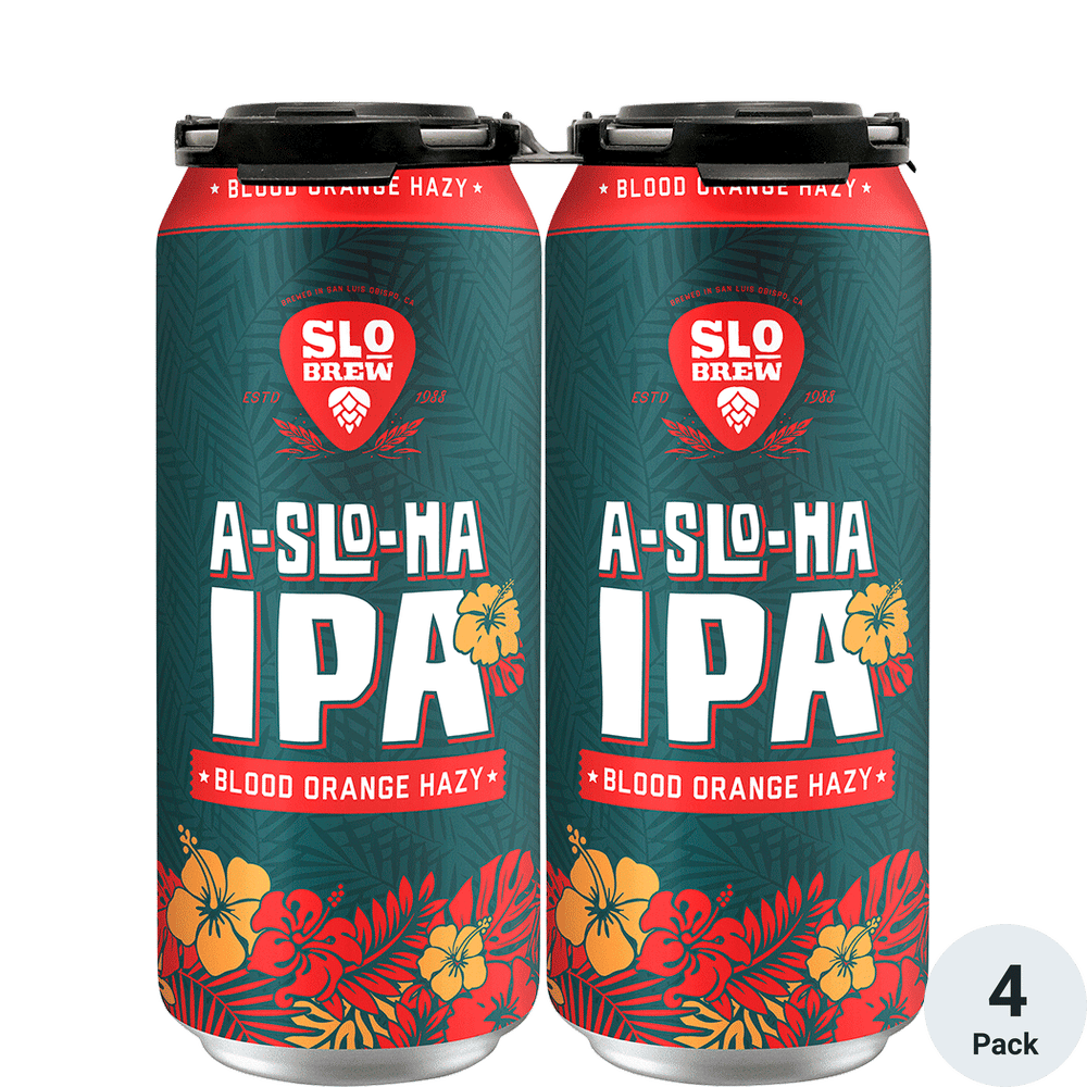 SLO brew A-SLO-HA Blood Orange Hazy IPA | Total Wine & More