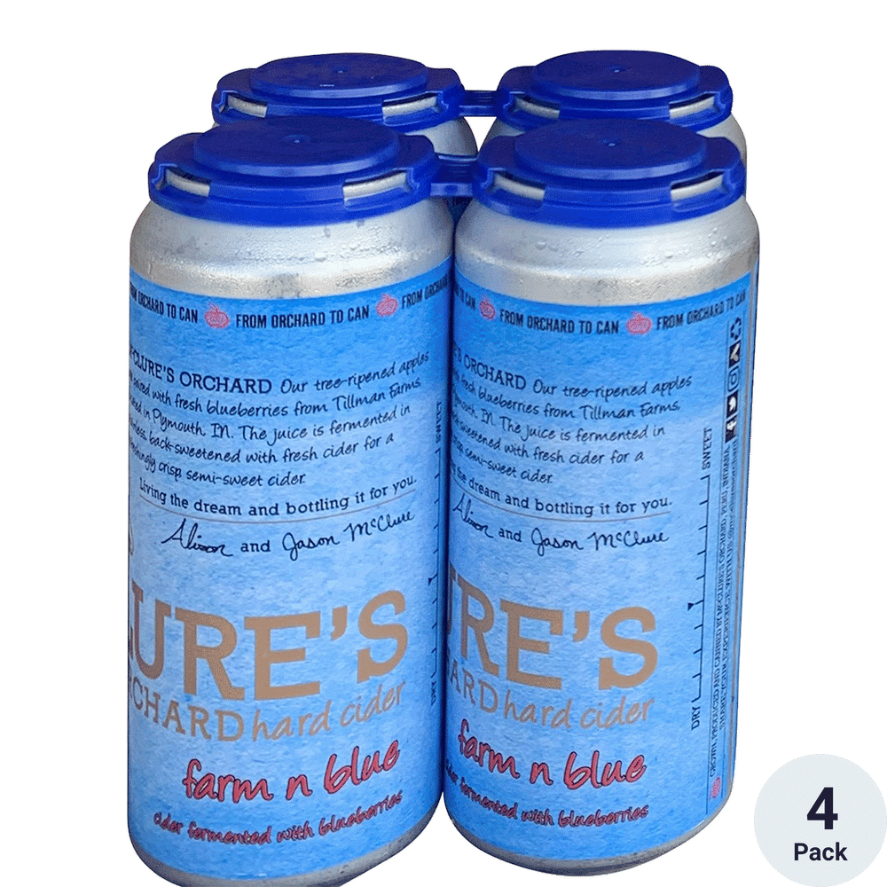 Mcclure's Farm n Blue Cider | Total Wine & More
