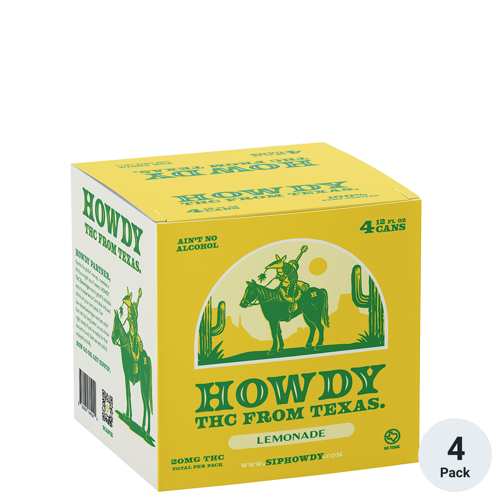 Howdy THC 5mg Lemonade | Total Wine & More
