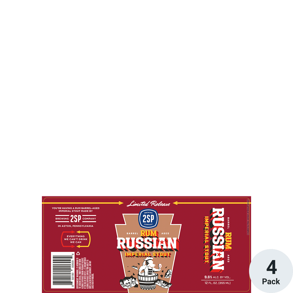 2SP Rum Barrel Aged Russian Imperial Stout | Total Wine & More