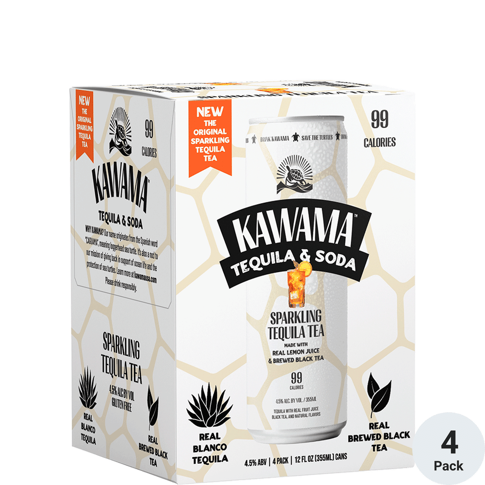 Kawama Sparkling Tequila Tea | Total Wine & More