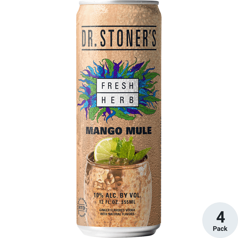 Dr. Stoner's Fresh Herb Vodka Mango Mule | Total Wine & More