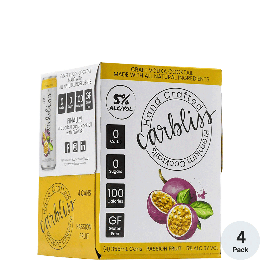 Carbliss Vodka Passionfruit | Total Wine & More