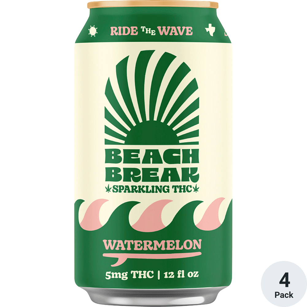 Beach Break THC 5mg Watermelon | Total Wine & More
