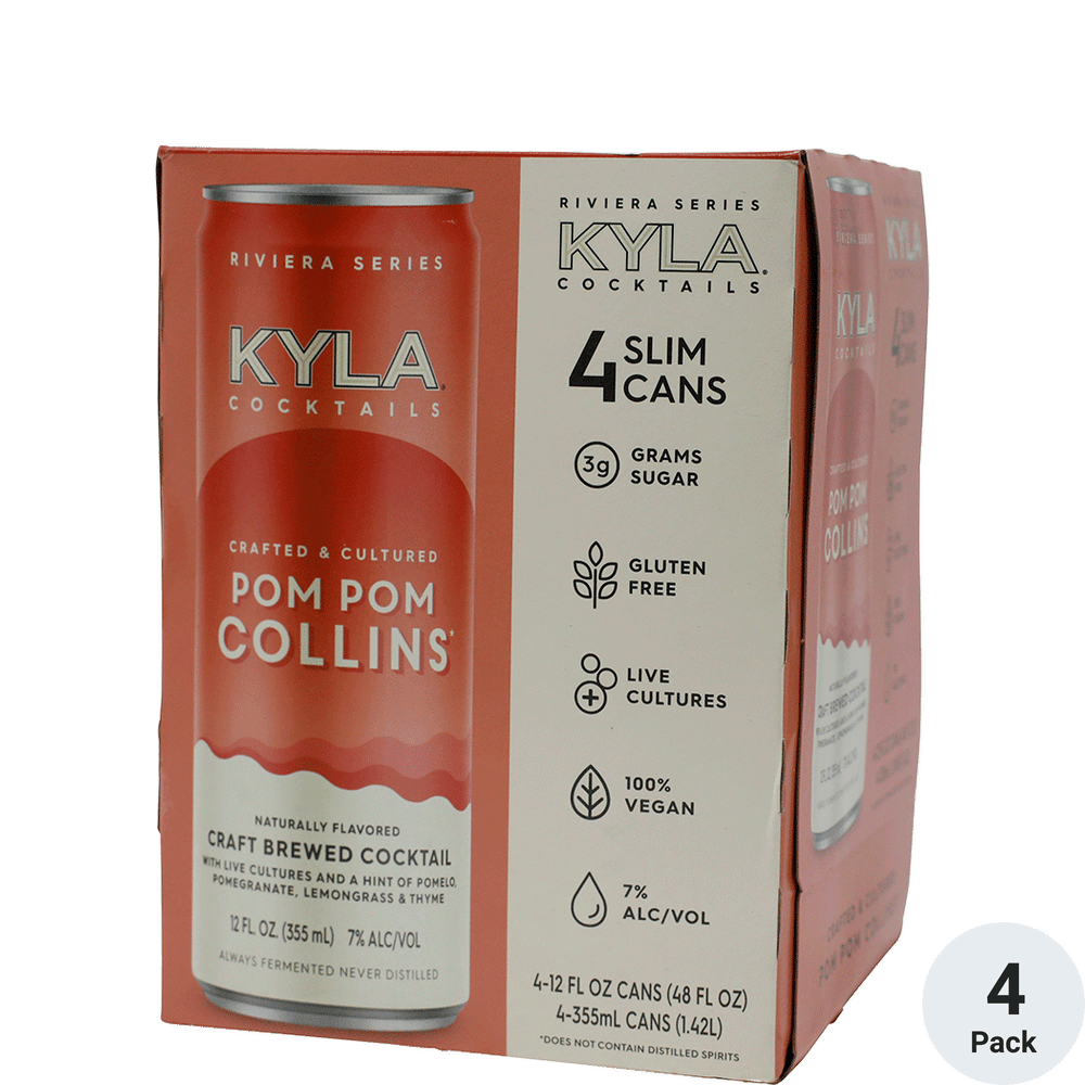 KYLA Riviera Cocktail Series Pomp Pomp Collins | Total Wine & More