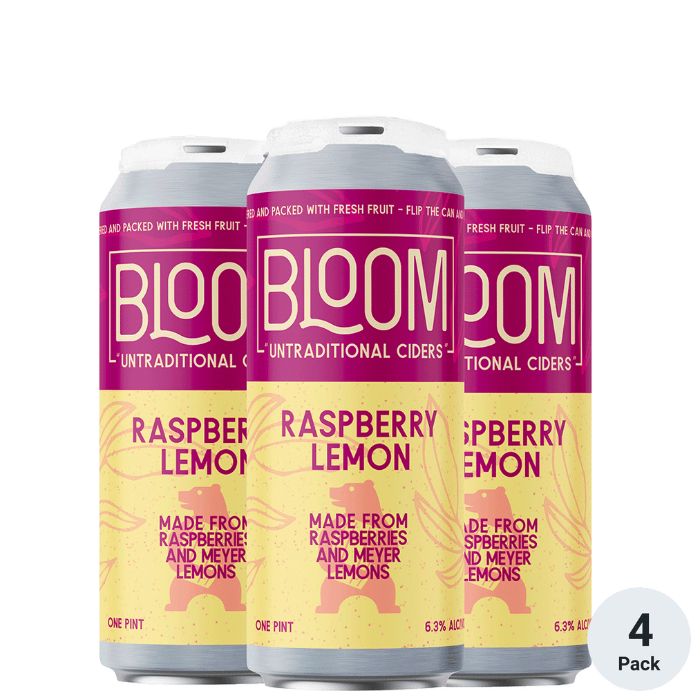 Calicraft Bloom Raspberry Lemon Cider | Total Wine & More