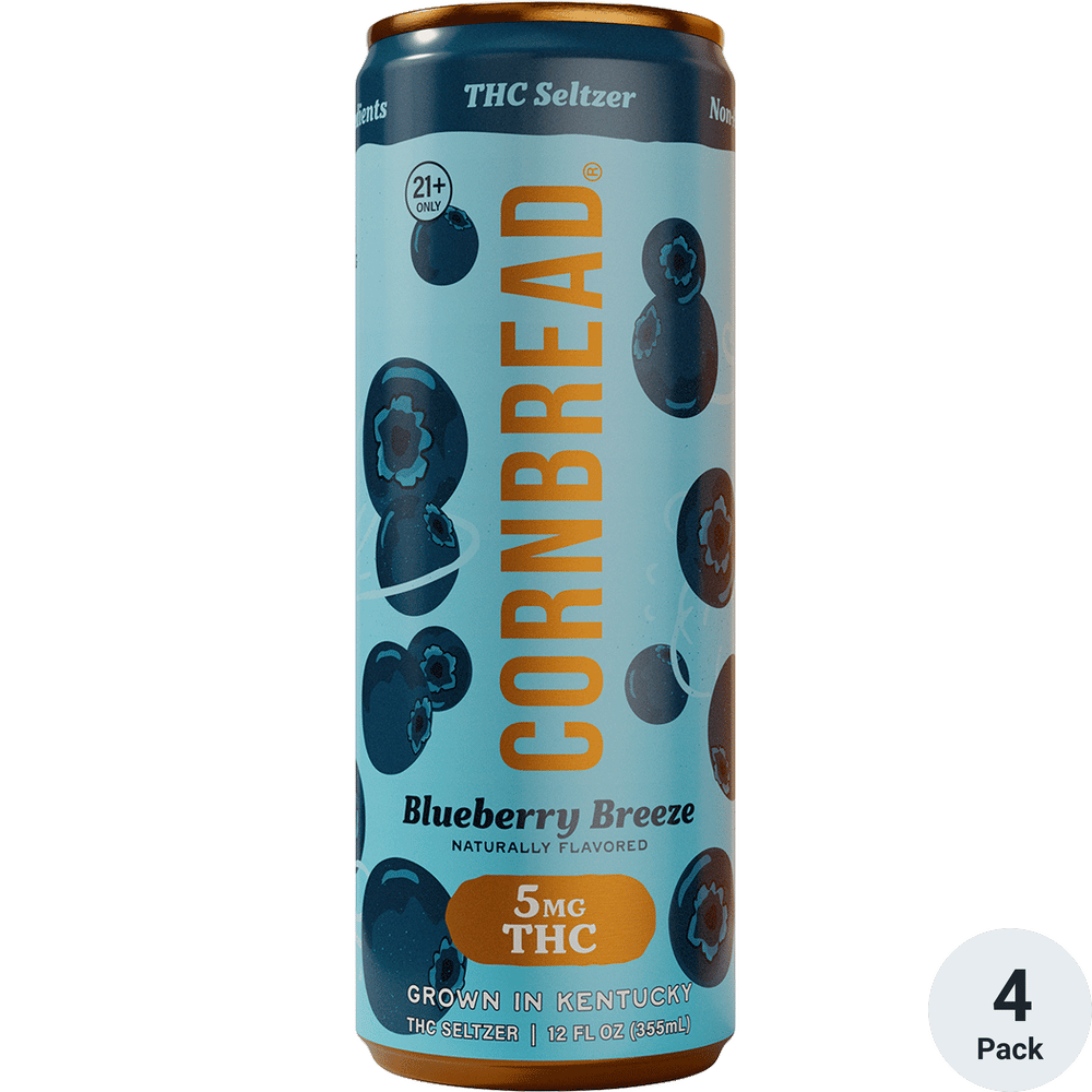 Cornbread THC 5mg Blueberry Breeze | Total Wine & More
