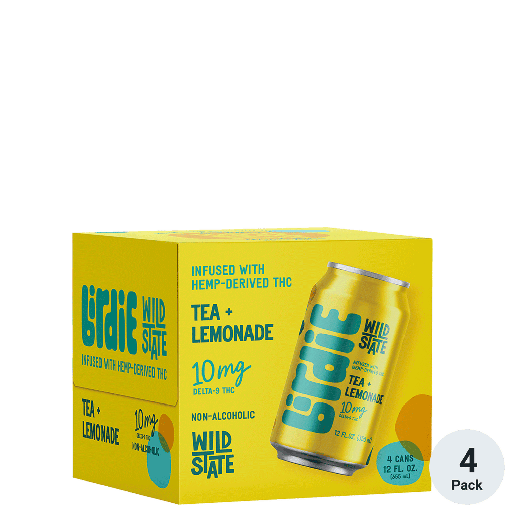 Birdie THC 10mg Tea + Lemonade | Total Wine & More