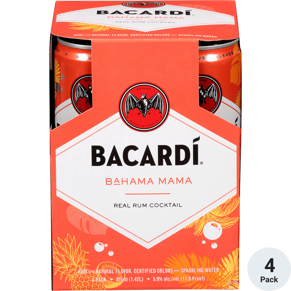 Bacardi Cocktails Bahama Mama | Total Wine & More