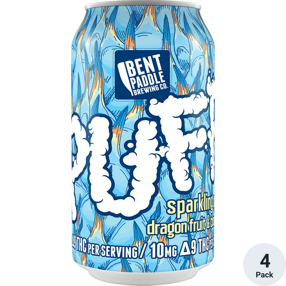 Bent Paddle THC 10mg Puff Dragonfruit Pineapple | Total Wine & More