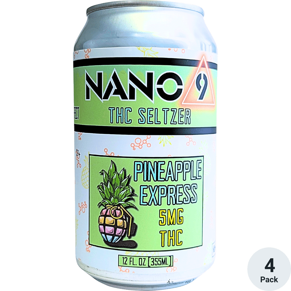 Nano 9 THC 5mg Pineapple Express | Total Wine & More