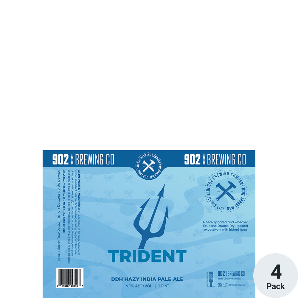 902 Brewing Trident Hazy IPA | Total Wine & More