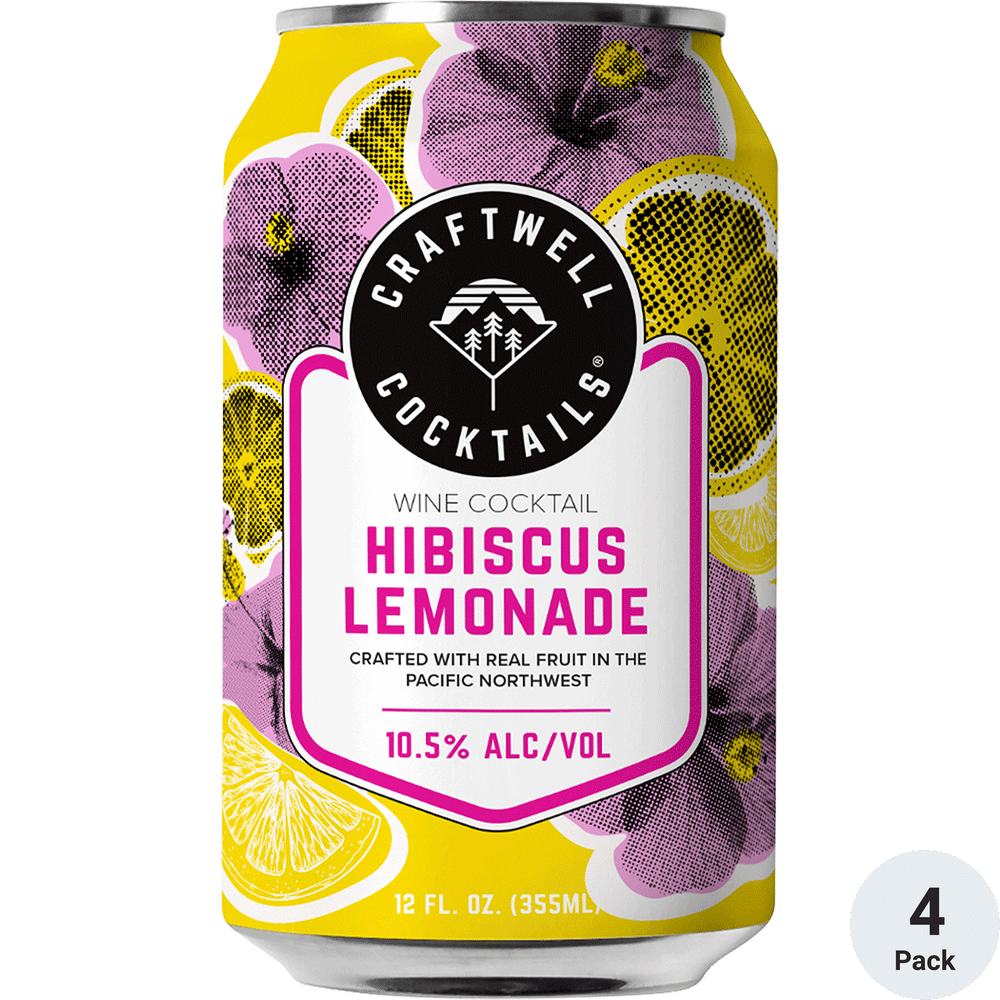Craftwell Cocktails Hibiscus Lemonade | Total Wine & More