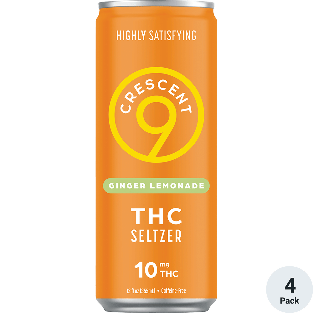 Crescent 9 THC 10mg Ginger Lemonade | Total Wine & More