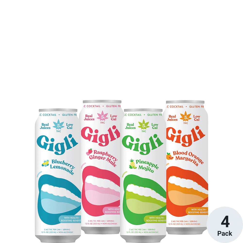 Gigli THC 5mg Variety Pack | Total Wine & More