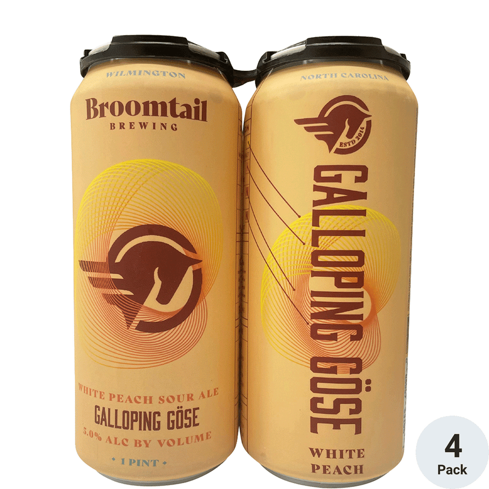 Broomtail Galloping Gose White Peach | Total Wine & More