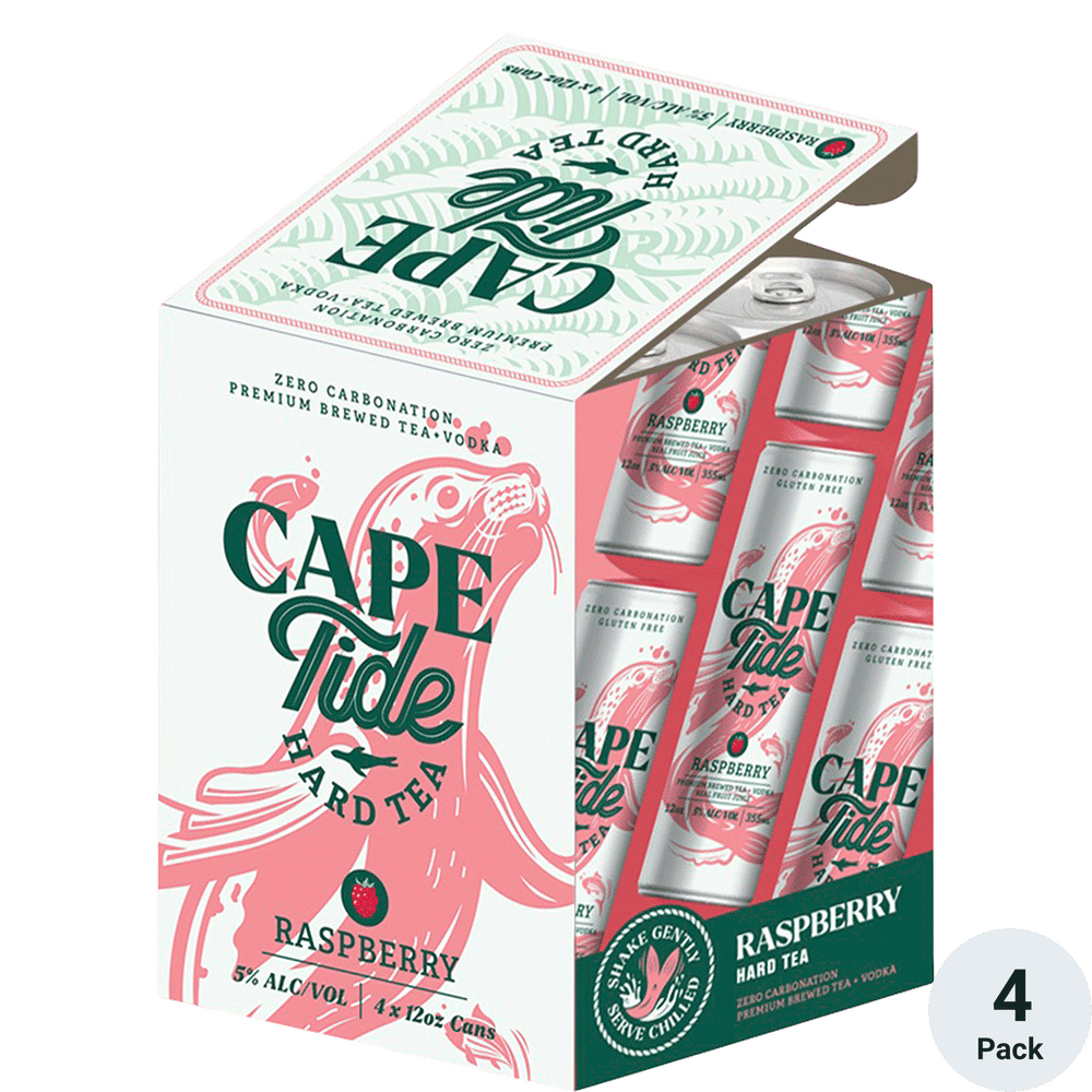 Cape Tide Rasperry Hard Tea | Total Wine & More