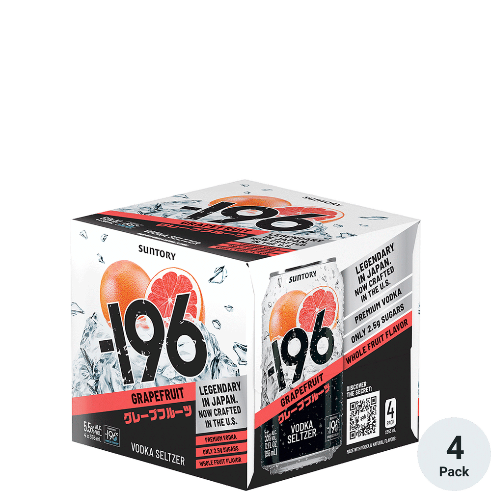 -196 Grapefruit Vodka Seltzer | Total Wine & More