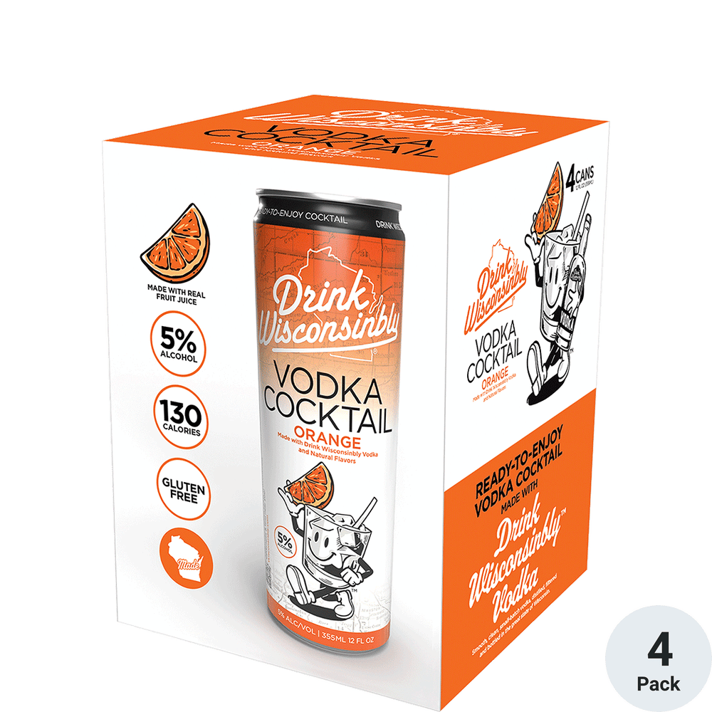 Drink Wisconsinbly Orange Vodka Cocktail | Total Wine & More