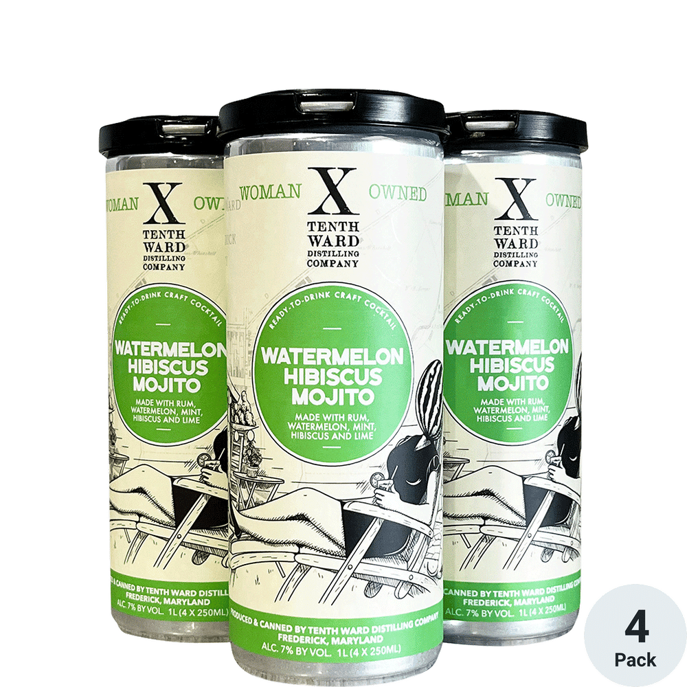 Tenth Ward Watermelon Hibiscus Mojito | Total Wine & More