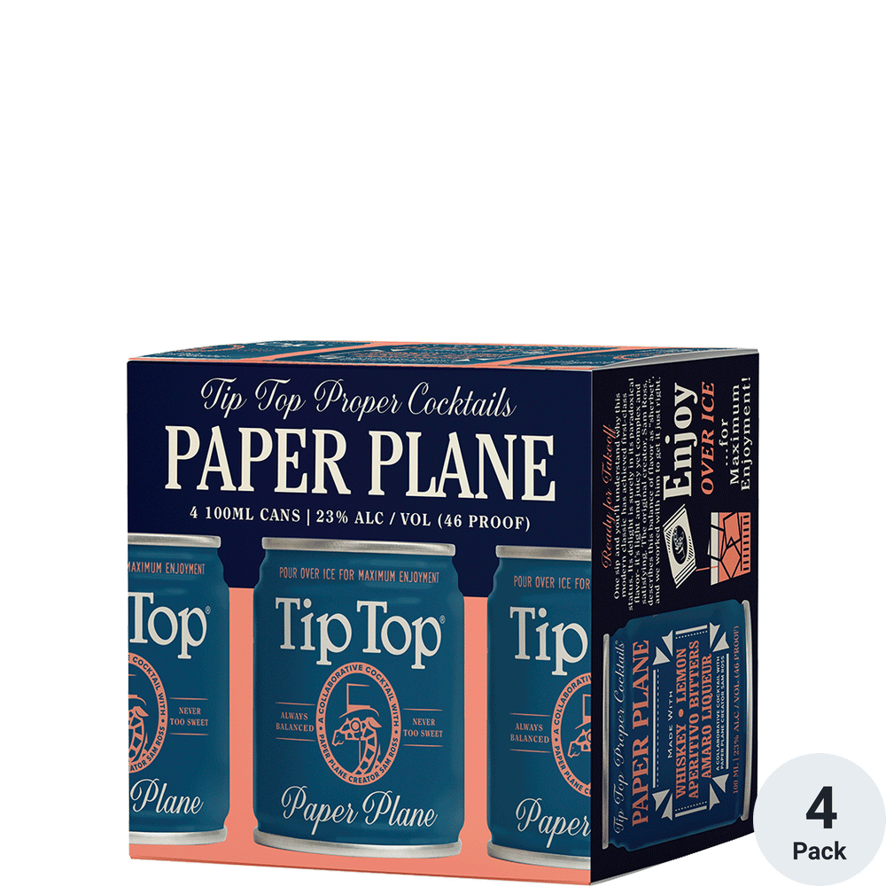 Tip Top Paper Plane | Total Wine & More