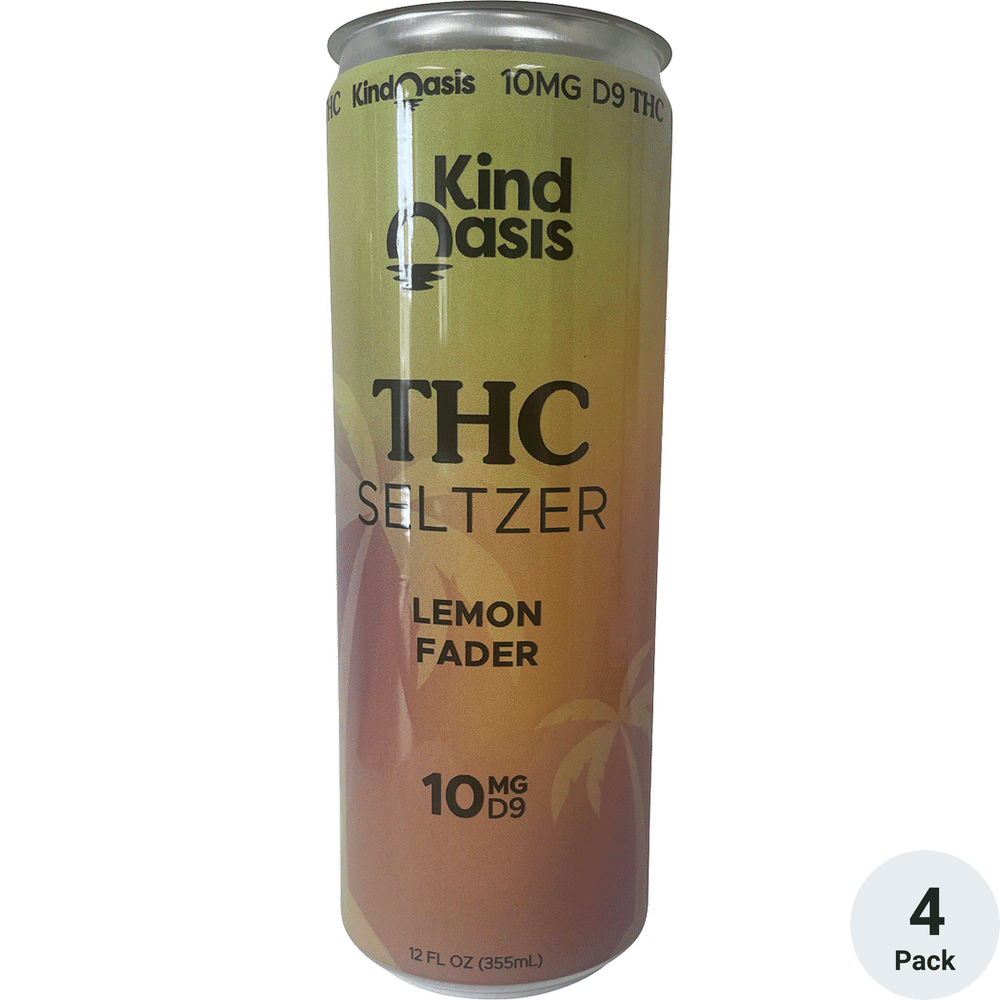 Kind Oasis THC 10mg Lemon Fader | Total Wine & More
